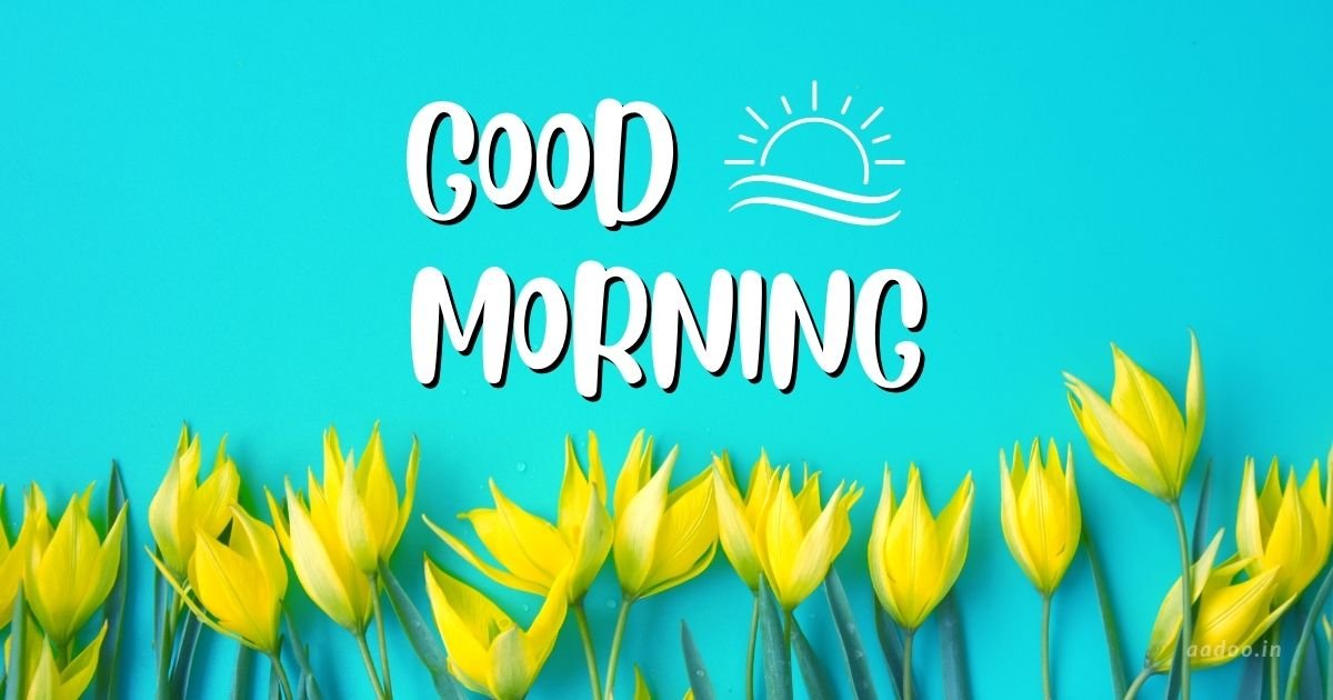 50+ BEST Good Morning Images Yellow Flowers
