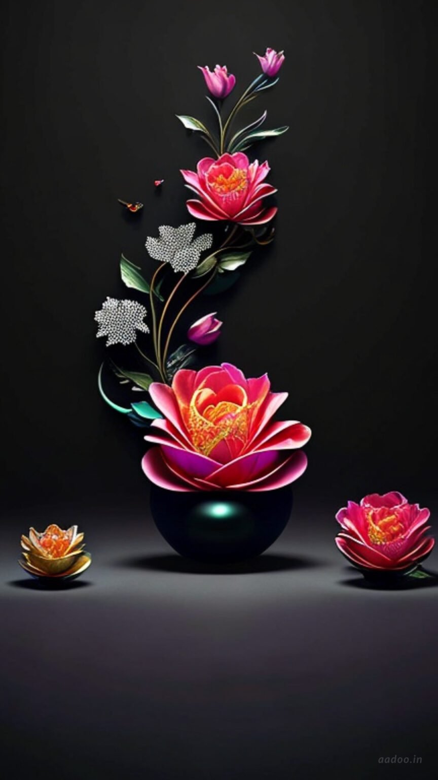 Beautiful 3D Flowers Wallpapers - 3D Flower Wallpaper