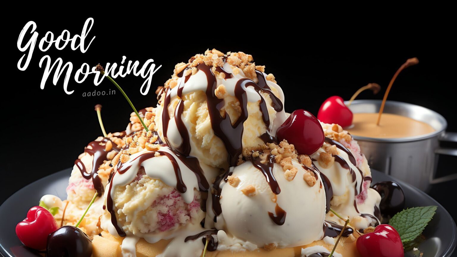 150+ Good Morning Images With Ice Cream - Aadoo : Good Morning Images ...