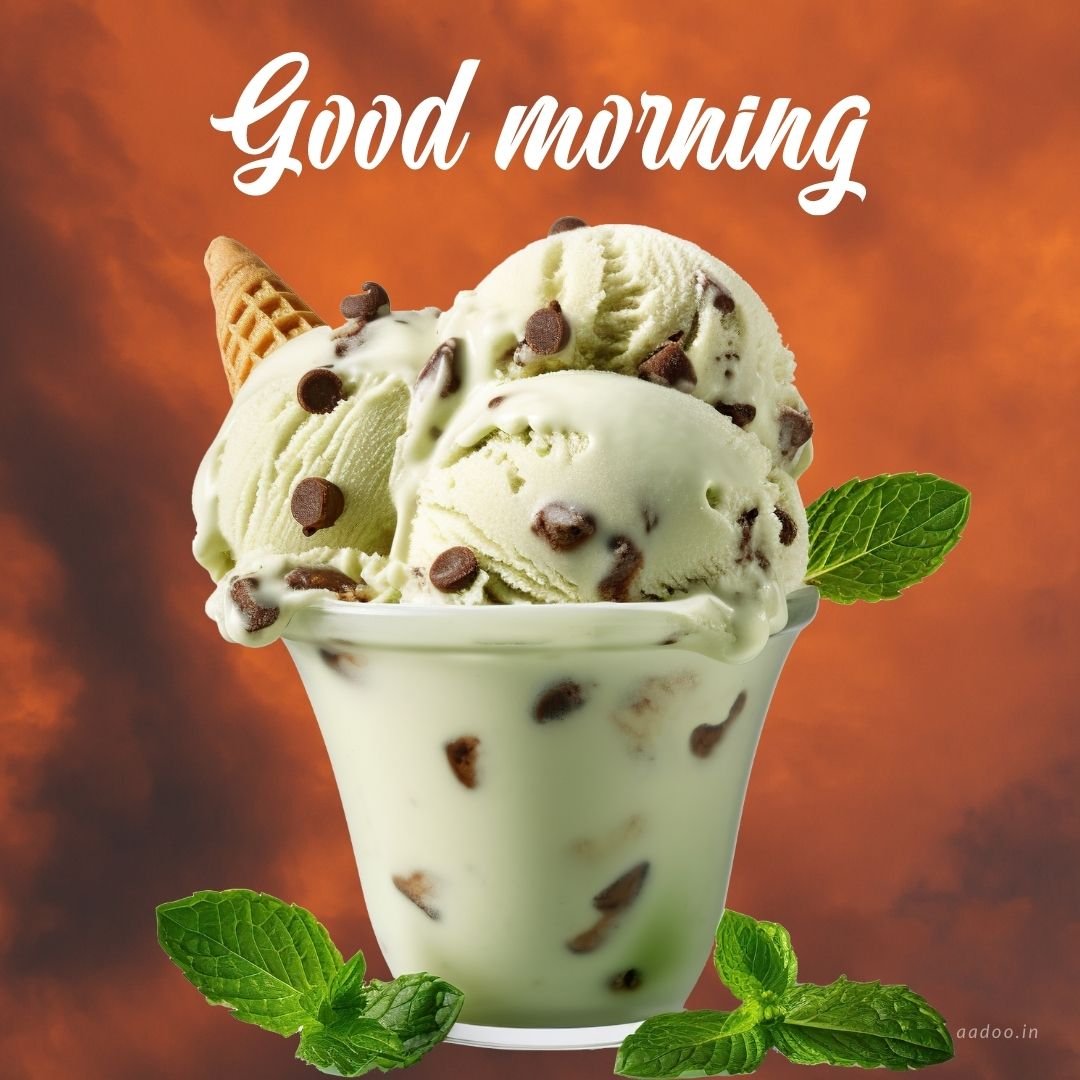 150+ Good Morning Images With Ice Cream - Aadoo : Good Morning Images ...