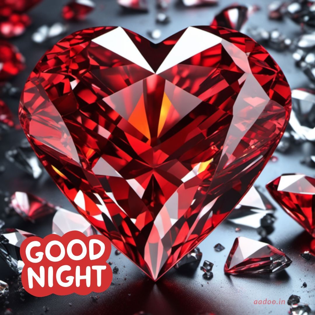 100+ Good Night Heart Images - Good Night Love Heart Images
