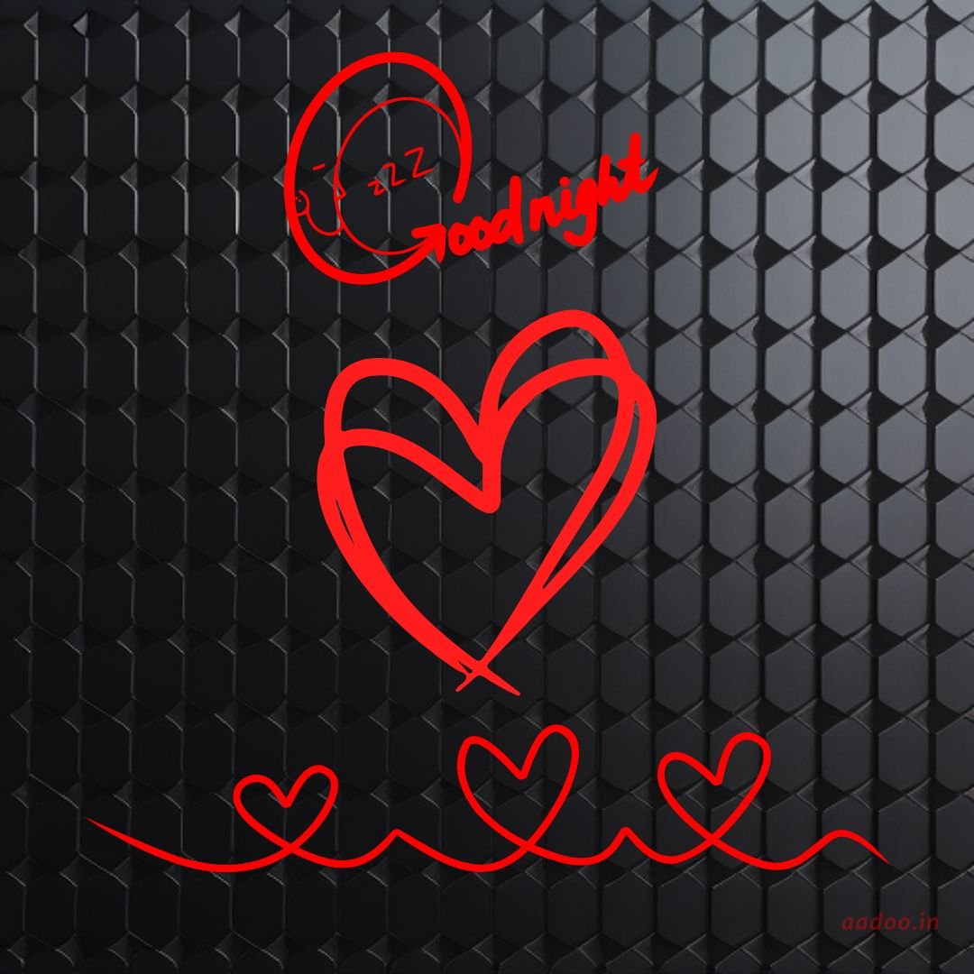 100+ Good Night Heart Images - Good Night Love Heart Images